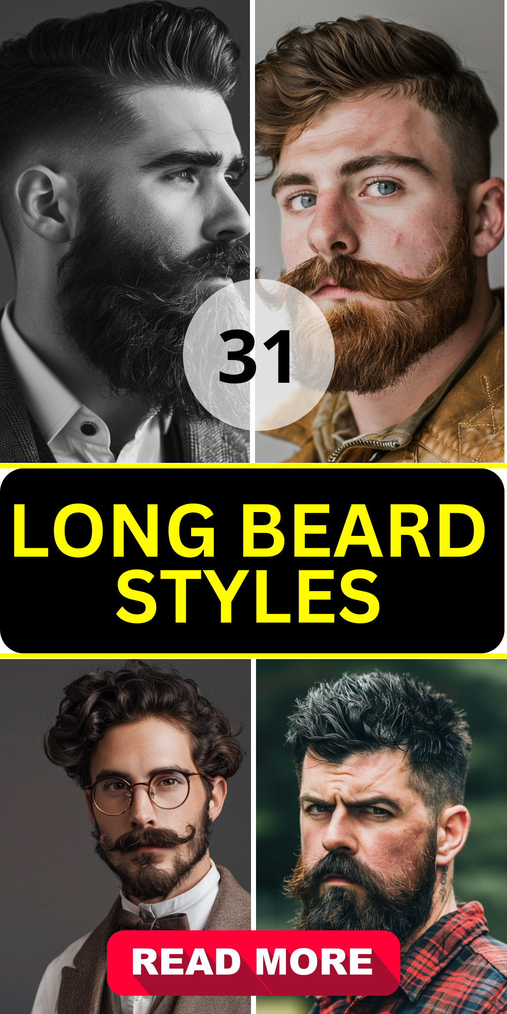 Exploring 36 Long Beard Styles for Men: Trends and Tips for a Bold Look ...