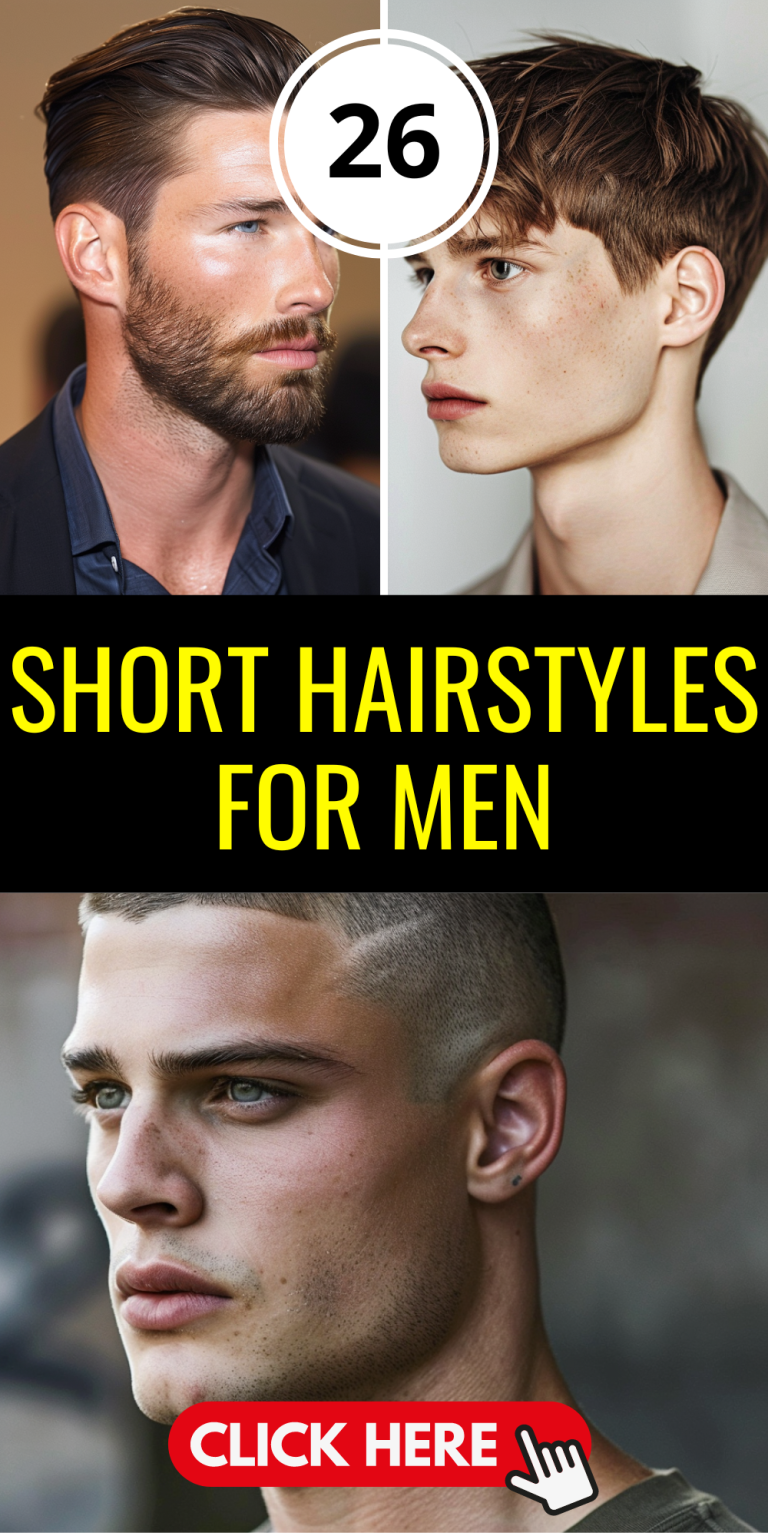 Exploring 26 Trendsetting Short Hairstyles for Men Perfect for Straight ...