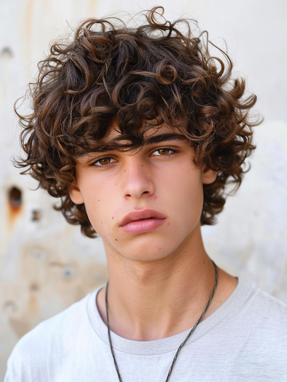 Exploring 37 Curly Hairstyles Men: Diverse Looks from Short Cuts to Long Lush Waves