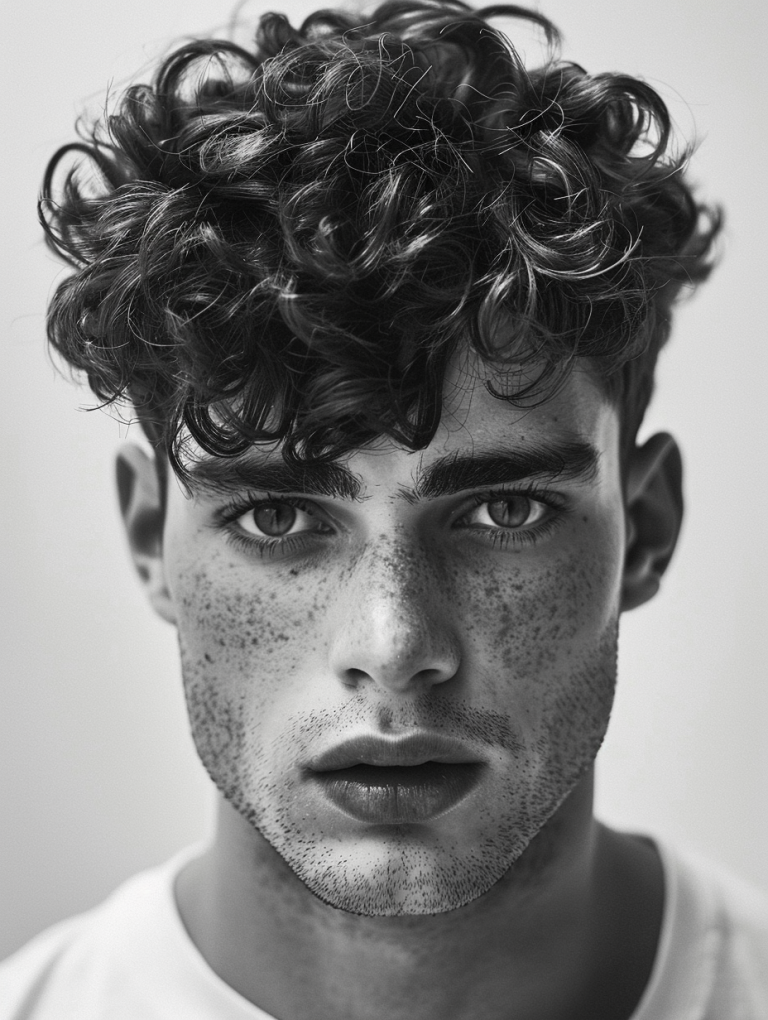 Exploring 37 Curly Hairstyles Men: Diverse Looks from Short Cuts to ...