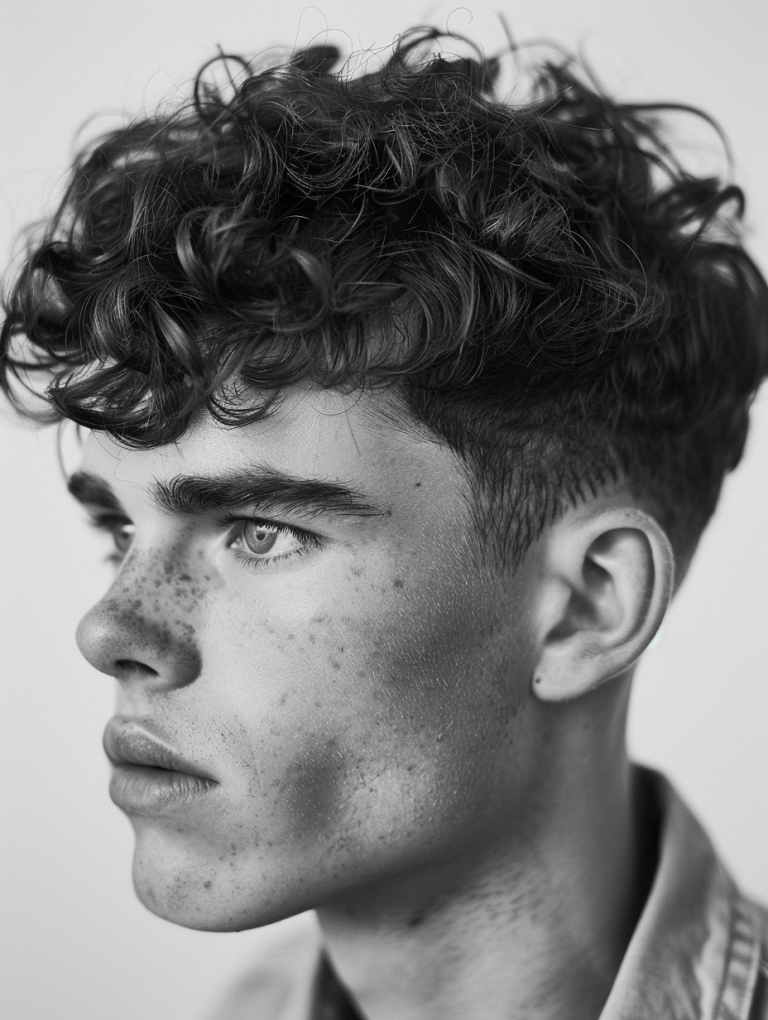 Exploring 37 Curly Hairstyles Men: Diverse Looks from Short Cuts to ...