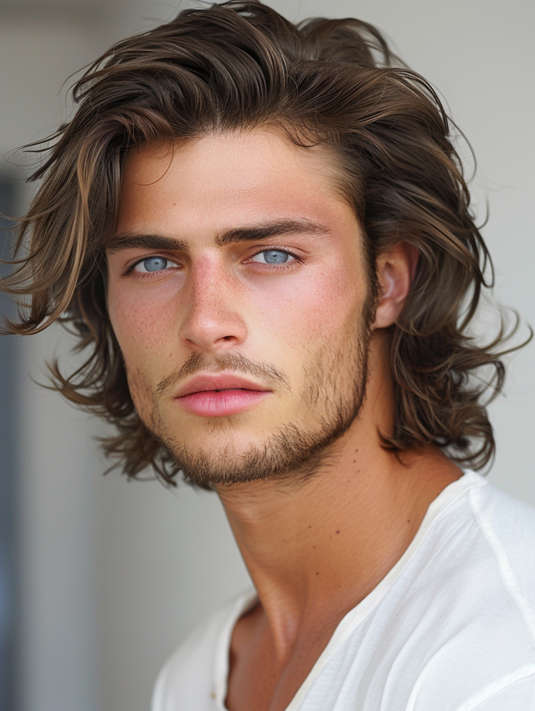 Explore 34 Trending Long Hairstyles for Men Featuring Best Curly, Wavy ...