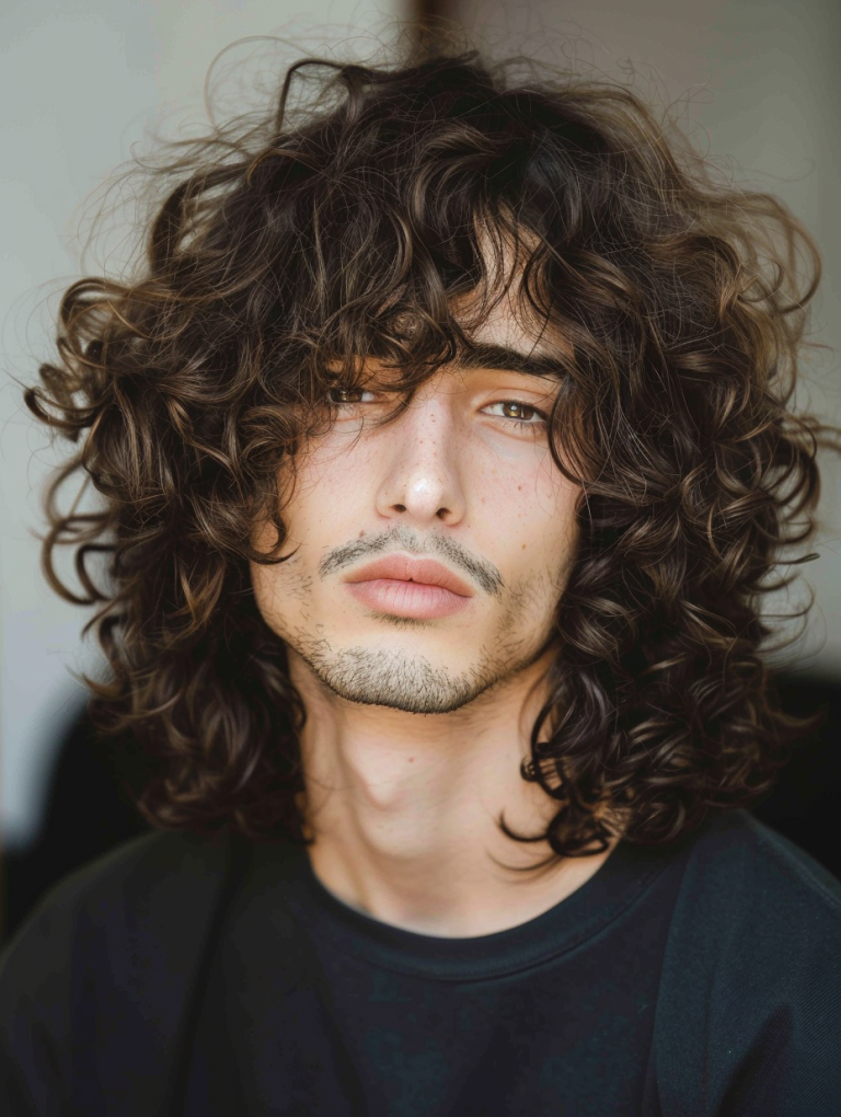 Explore 34 Trending Long Hairstyles for Men Featuring Best Curly, Wavy ...