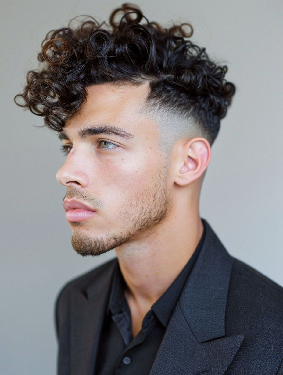 Exploring 37 Curly Hairstyles Men: Diverse Looks from Short Cuts to Long Lush Waves