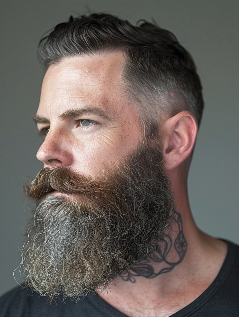 Exploring 33 Unique Beard Mustache Ideas for Men Featuring Full Goatee ...