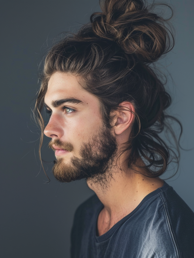 Explore 34 Trending Long Hairstyles for Men Featuring Best Curly, Wavy ...
