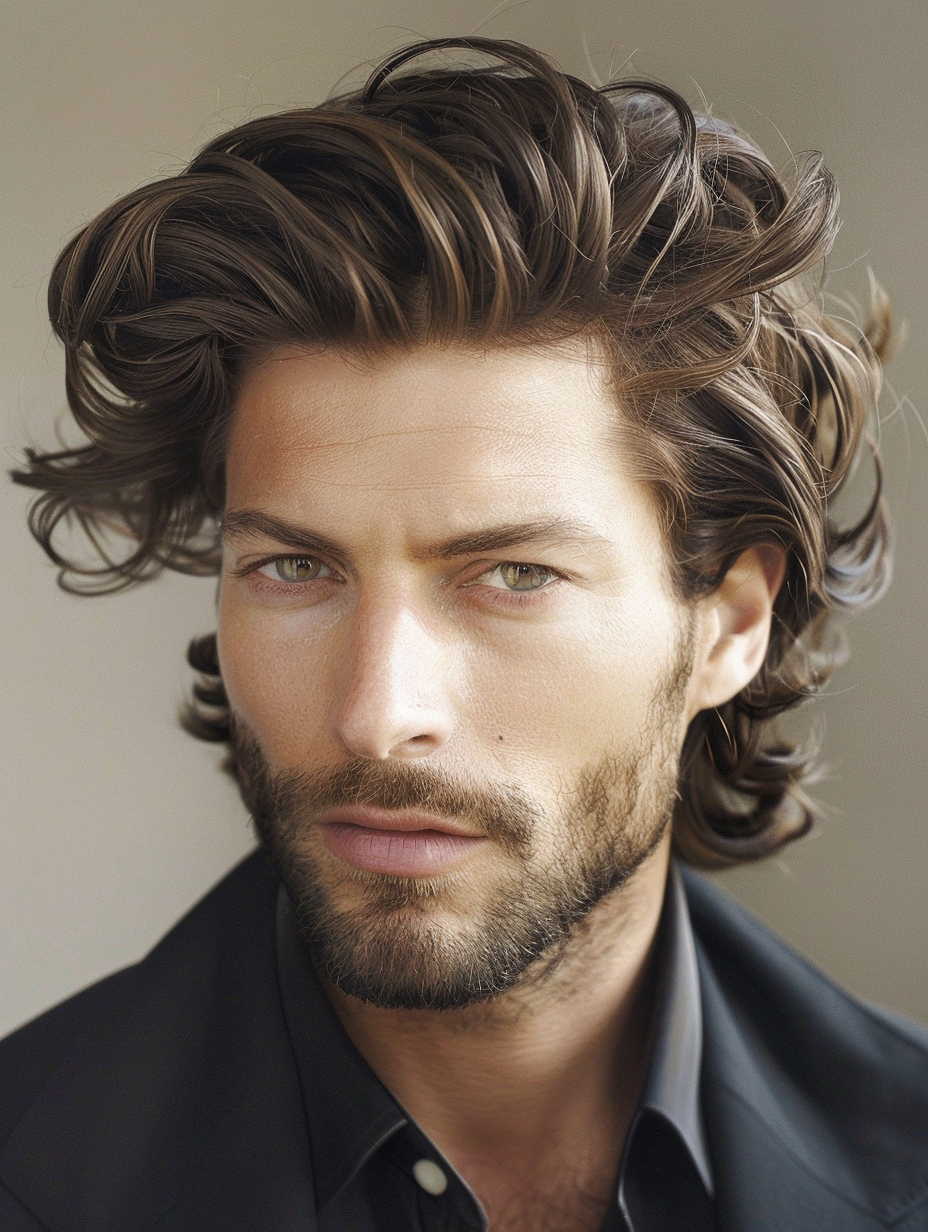 Explore 34 Trending Long Hairstyles for Men Featuring Best Curly, Wavy ...
