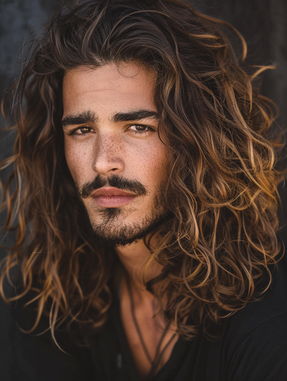 Explore 34 Trending Long Hairstyles for Men Featuring Best Curly, Wavy ...