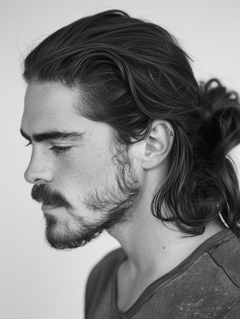 Explore 34 Trending Long Hairstyles for Men Featuring Best Curly, Wavy ...