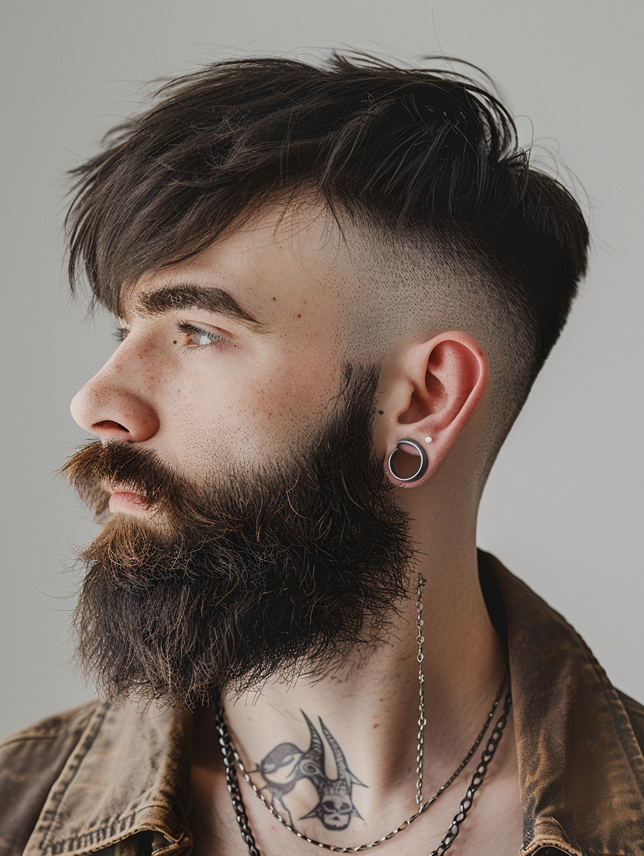 Exploring 33 Unique Beard Mustache Ideas for Men Featuring Full Goatee ...