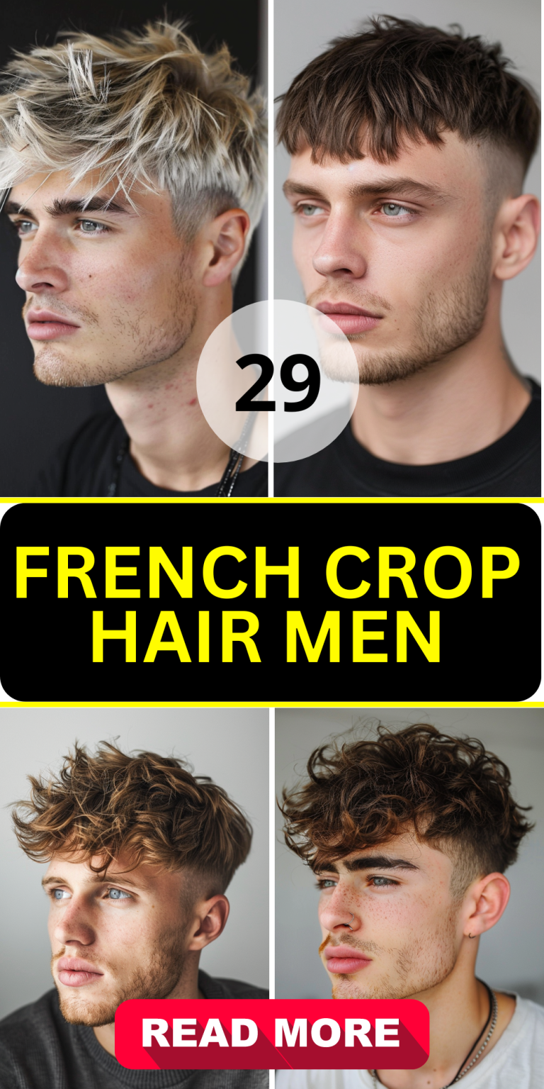 Exploring 29 French Crop Hair Men Styles: From Undercut Elegance to Low ...
