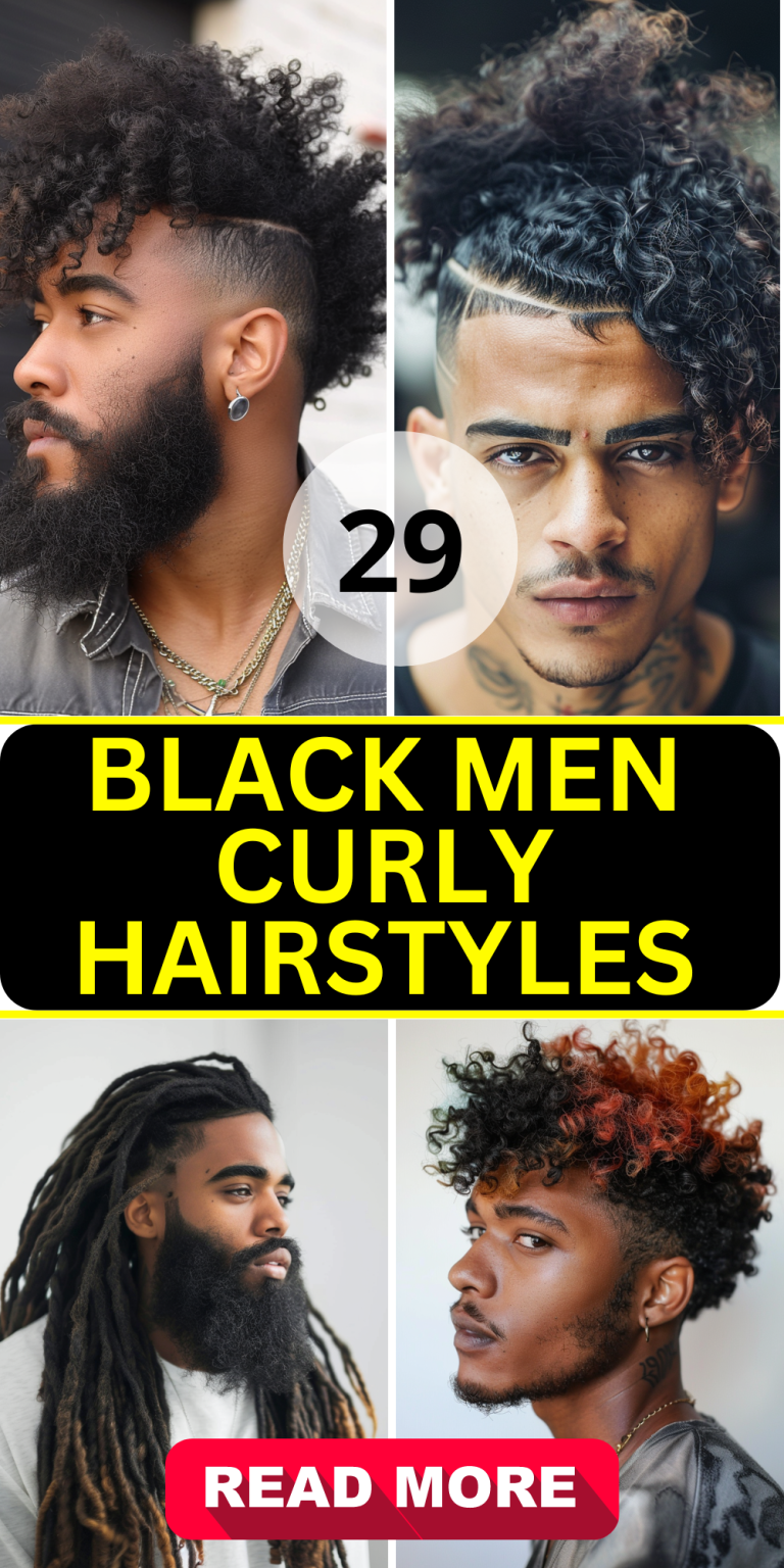 29 Unique Black Men's Curly Hairstyles: Short, Medium, & Long Hair with ...