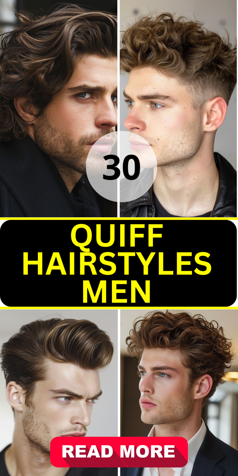35 Trendsetting Quiff Hairstyles Men for 2025: From Classic to Modern ...