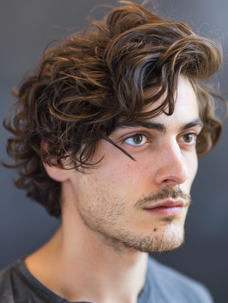 Exploring 37 Curly Hairstyles Men: Diverse Looks from Short Cuts to Long Lush Waves