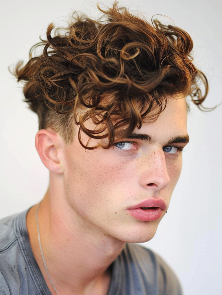 Exploring 37 Curly Hairstyles Men: Diverse Looks from Short Cuts to Long Lush Waves