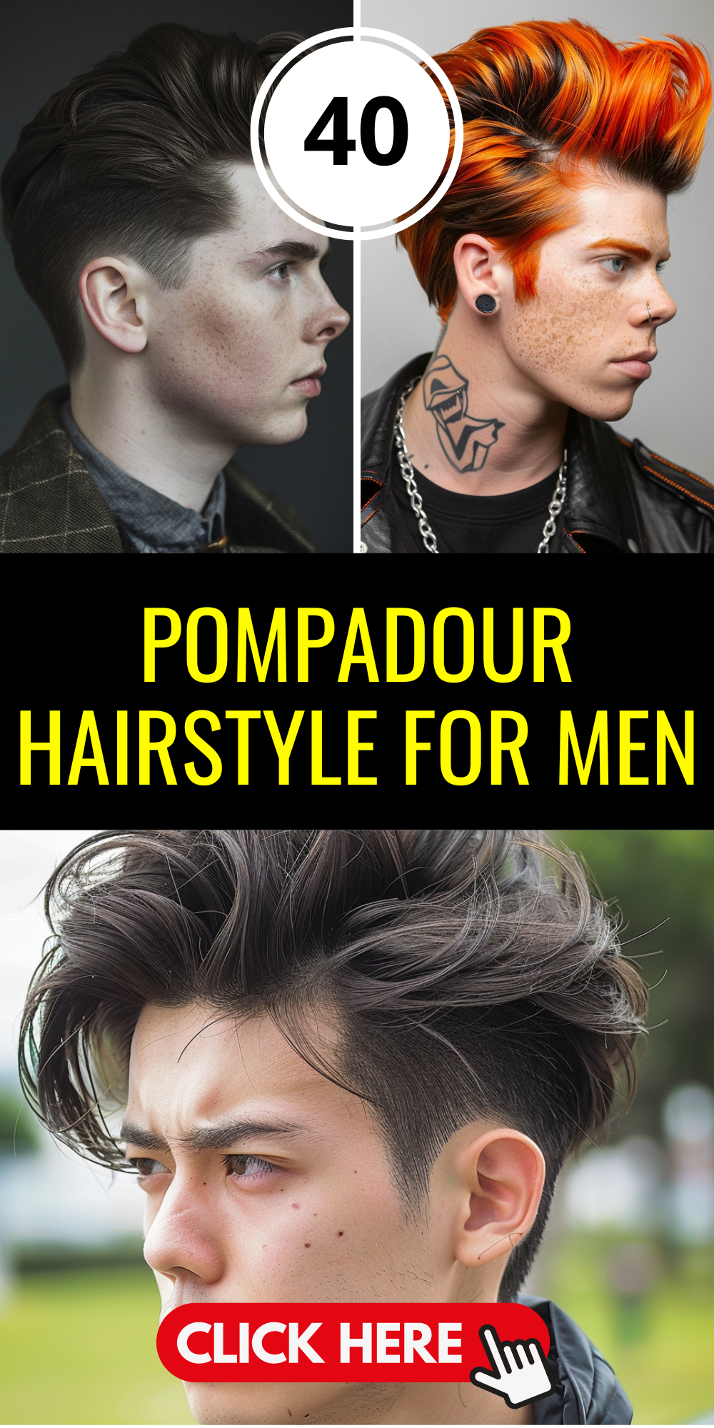 Exploring 40 Bold Pompadour Hairstyle for Men Ideas: From Classic to ...