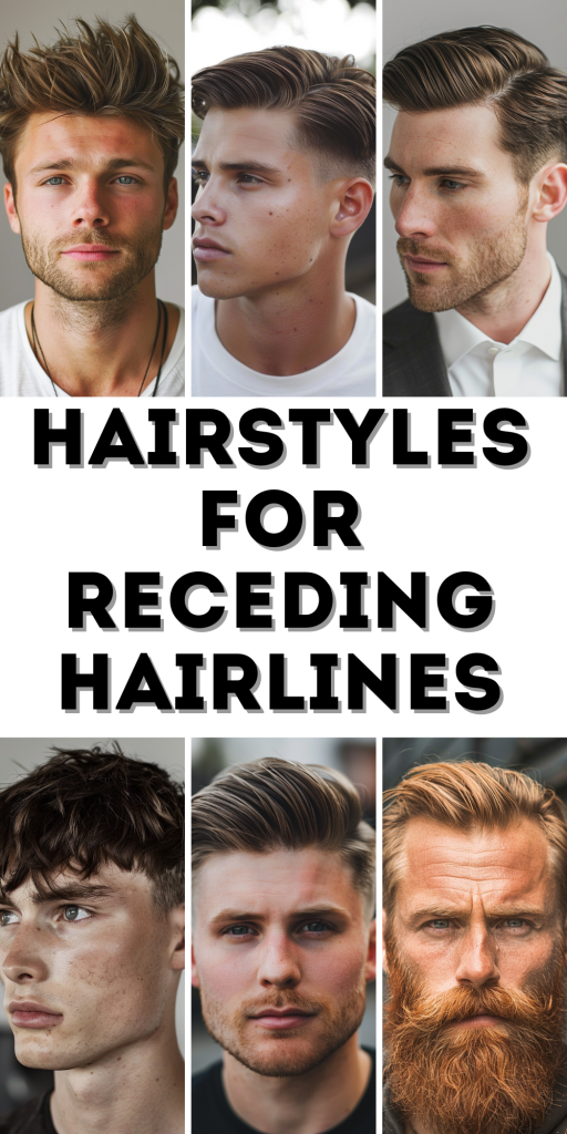 Discover 31 Best Mens Hairstyles for Receding Hairlines: Stylish and ...