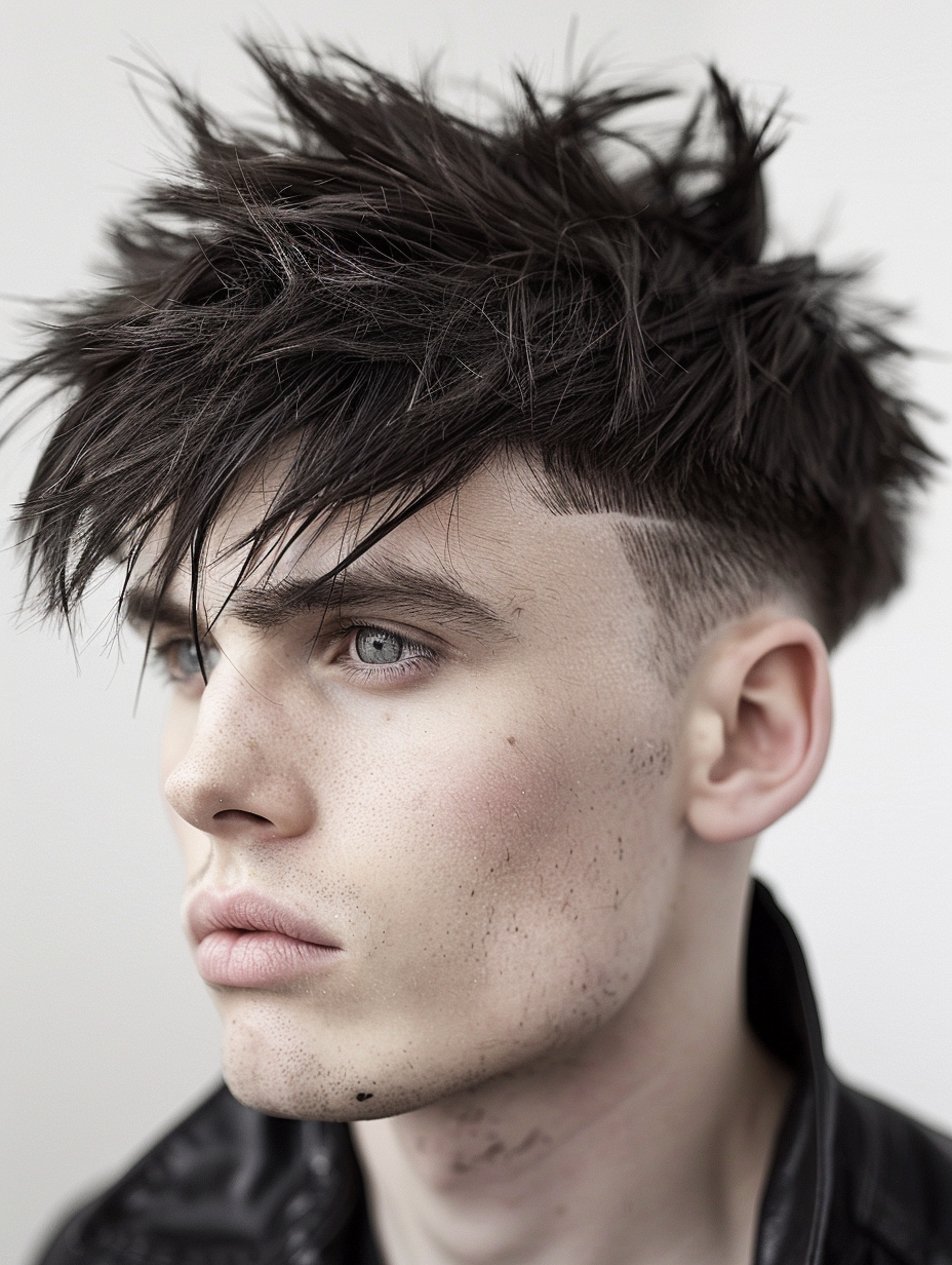 Exploring 32 Creative Taper Fade Haircut Ideas for Men with Curly and ...