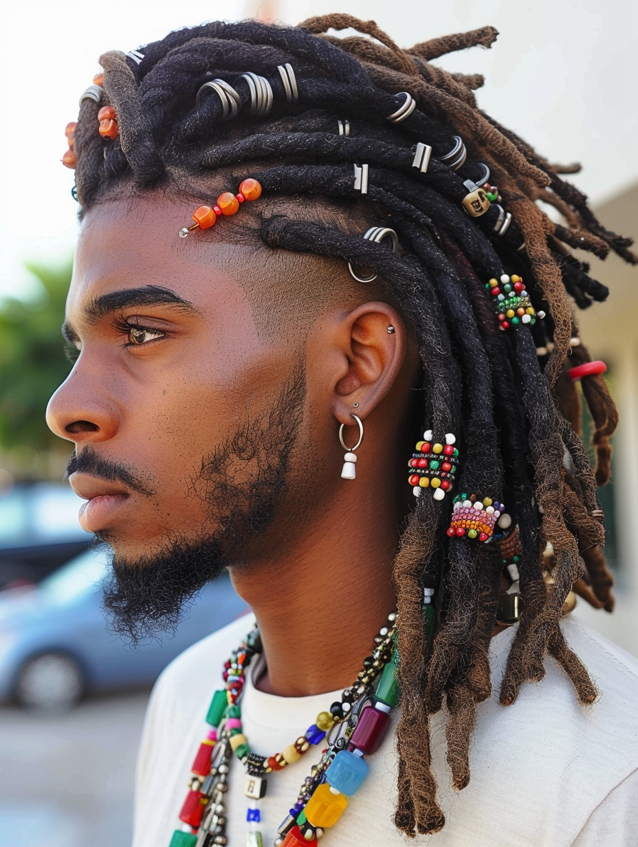 Exploring 31 Creative Dreads Styles for Black Man: From Short Locks to ...