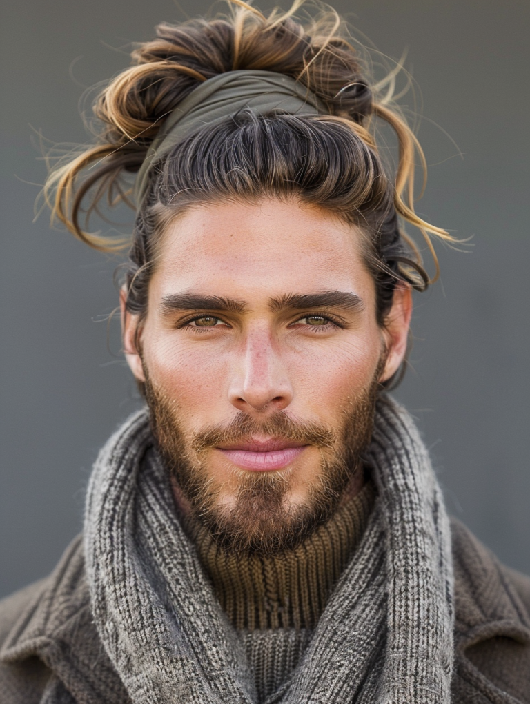 Exploring 34 Men Top Knot Hairstyle Ideas: From Elegant Wedding Looks ...