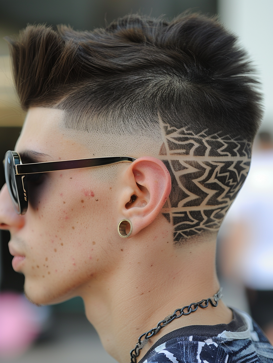 Exploring 32 Creative Taper Fade Haircut Ideas for Men with Curly and ...