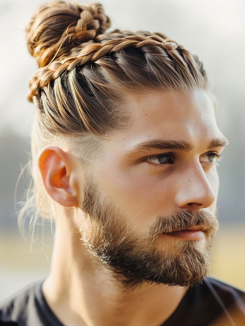 Exploring 31 Diverse Man Bun Hairstyles for Every Occasion from ...
