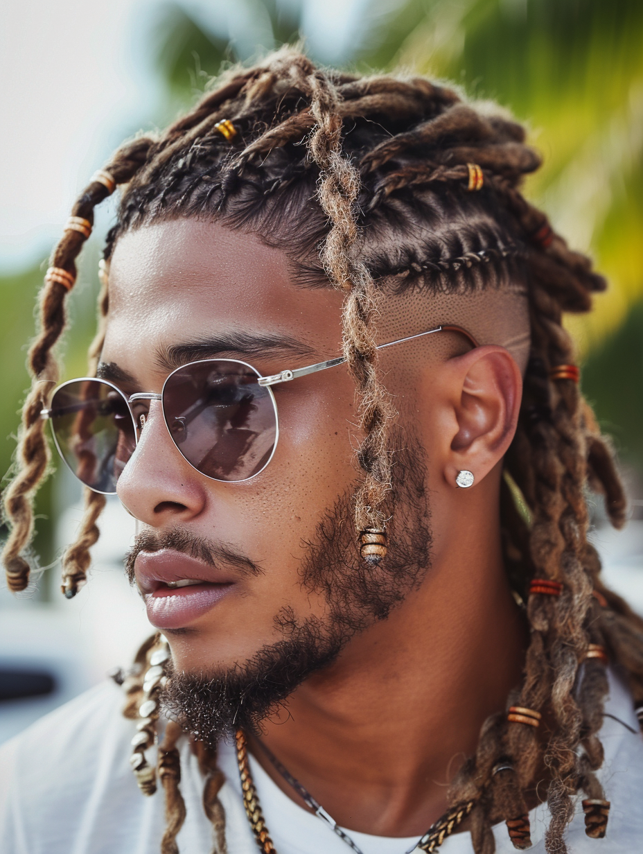 Exploring 31 Creative Dreads Styles for Black Man: From Short Locks to ...