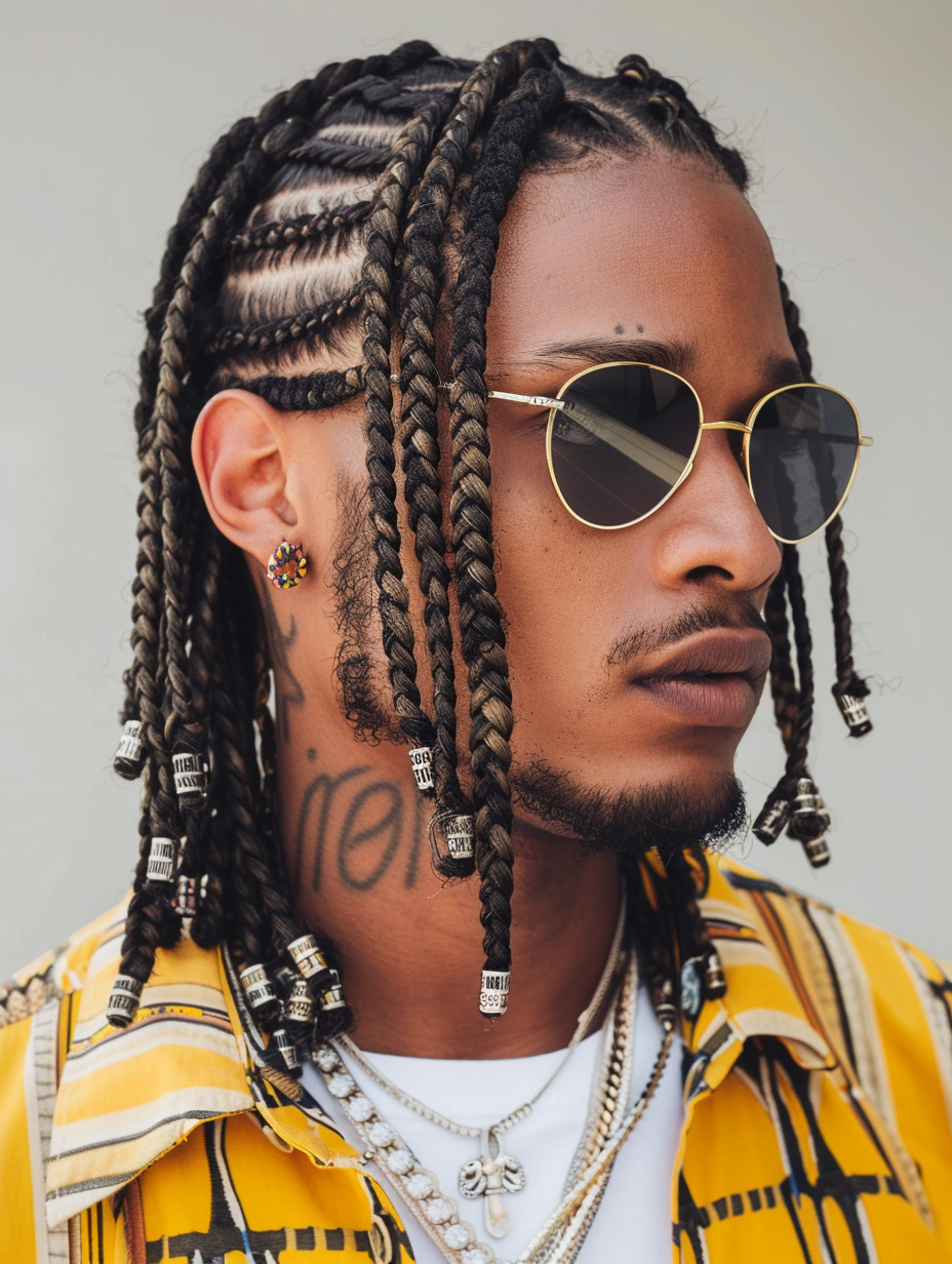 Exploring 31 Creative Dreads Styles for Black Man: From Short Locks to ...