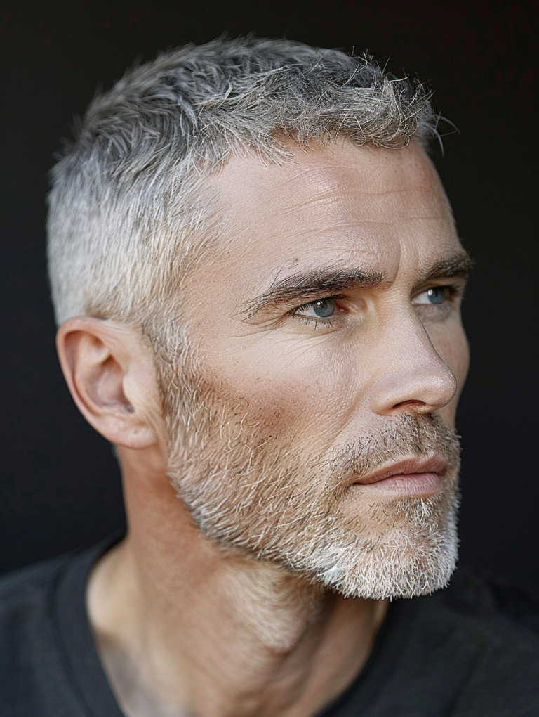 Discov36 stylish and practical older men haircuts over 50 for grey hair curly balding thick and ...