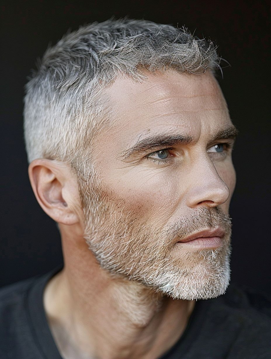 Discov36 stylish and practical older men haircuts over 50 for grey hair ...