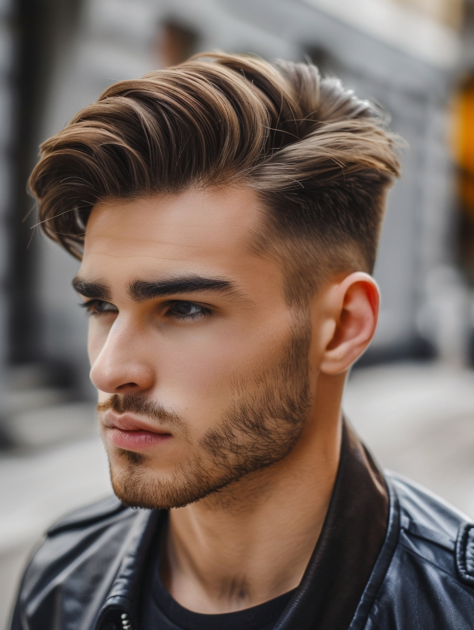 Exploring 32 Creative Taper Fade Haircut Ideas for Men with Curly and ...