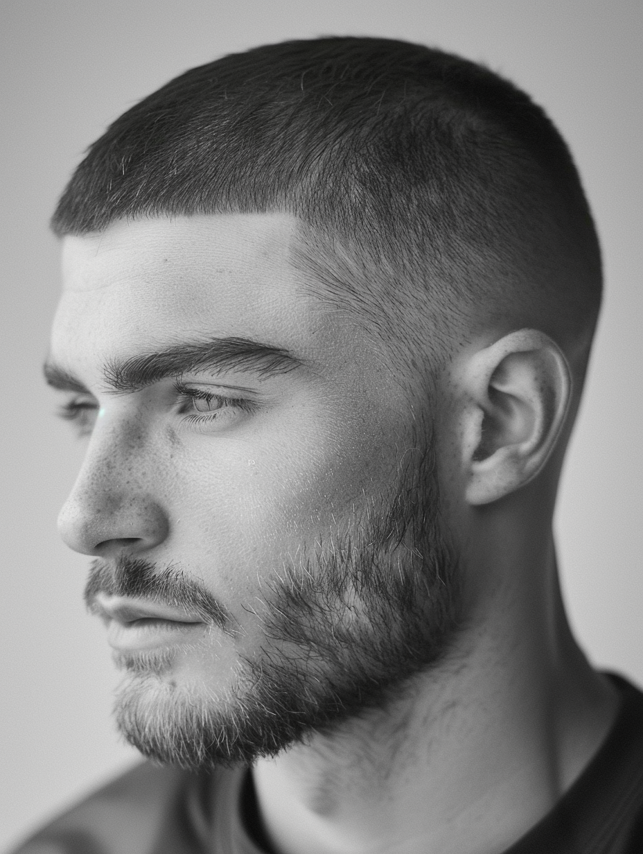 30 Buzz Cut Fade Haircut Ideas for Men Featuring Low Taper Mid Drop and ...