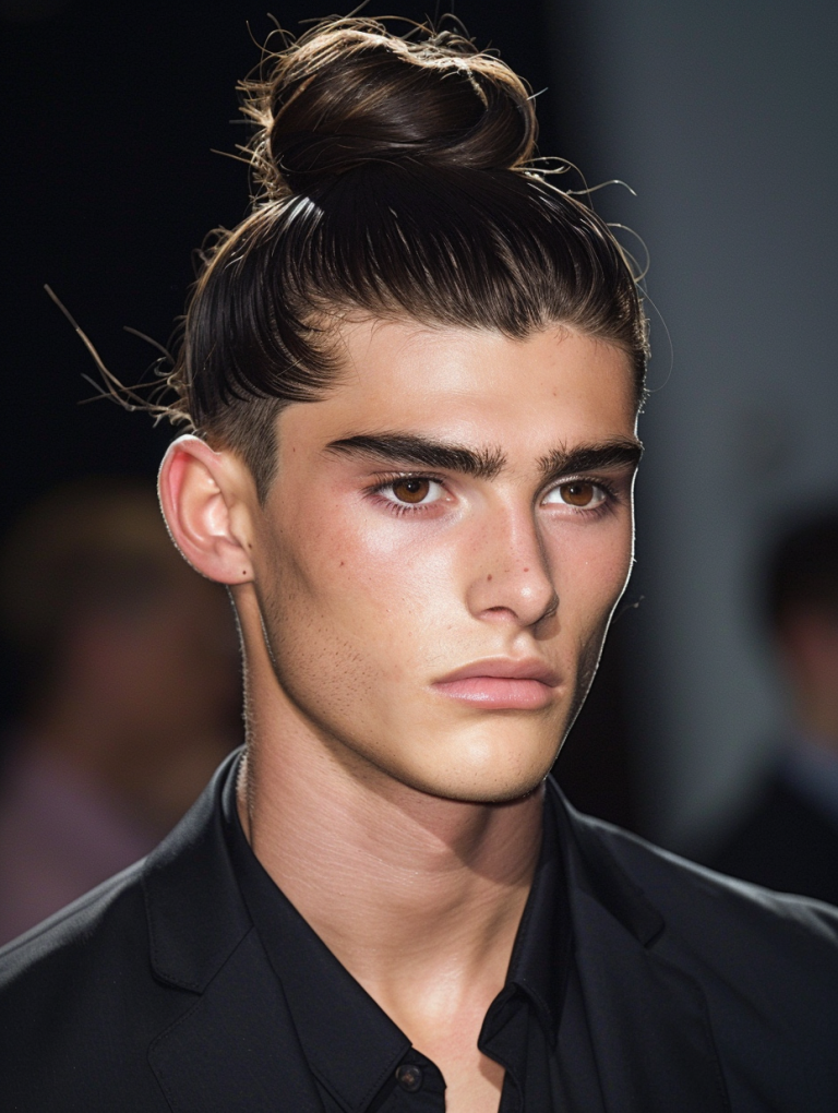 Exploring 34 Men Top Knot Hairstyle Ideas: From Elegant Wedding Looks ...