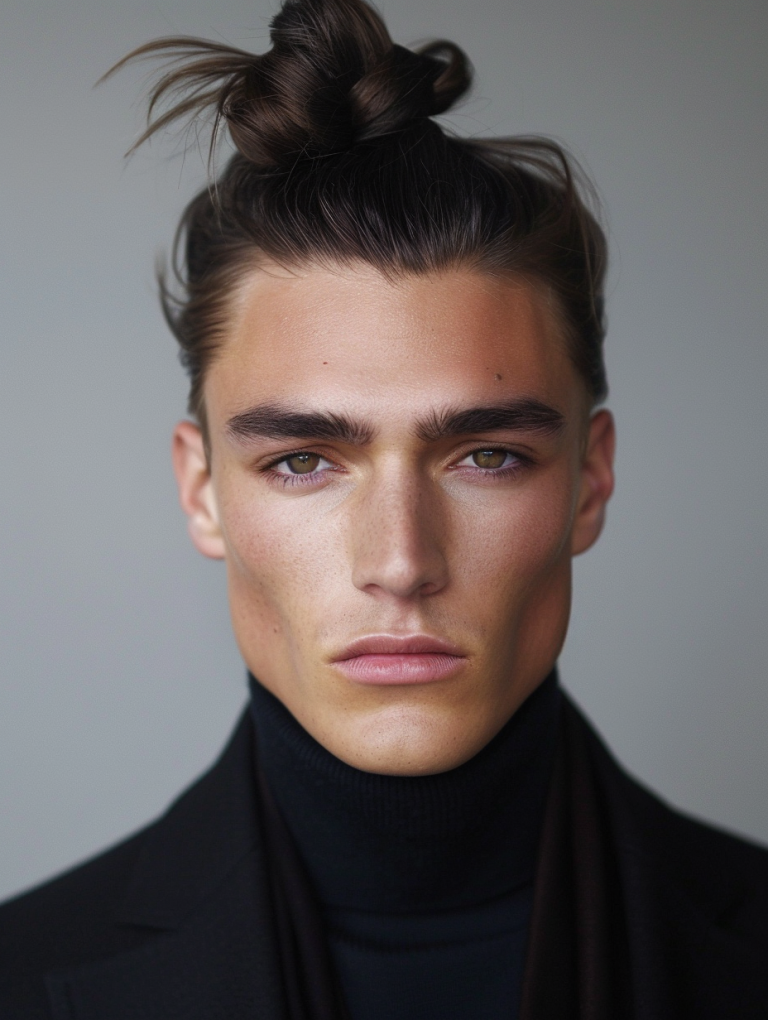 Exploring 34 Men Top Knot Hairstyle Ideas: From Elegant Wedding Looks ...