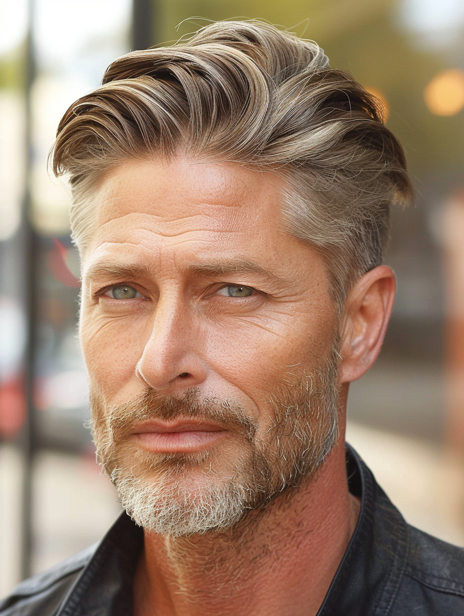 30 Best Hairstyles for Older Man with Thinning Hair Curly Hair Fine ...
