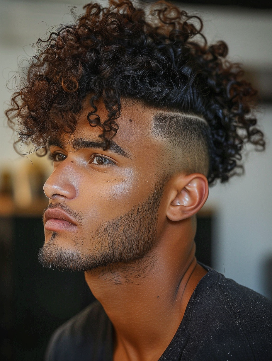 29 Unique Black Men's Curly Hairstyles: Short, Medium, & Long Hair with ...