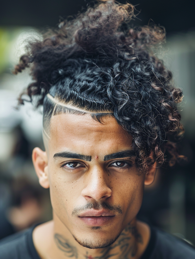 29 Unique Black Men's Curly Hairstyles: Short, Medium, & Long Hair with ...