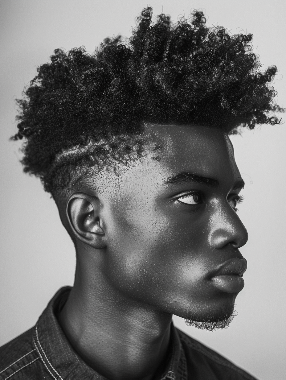 29 Unique Black Men's Curly Hairstyles: Short, Medium, & Long Hair with ...