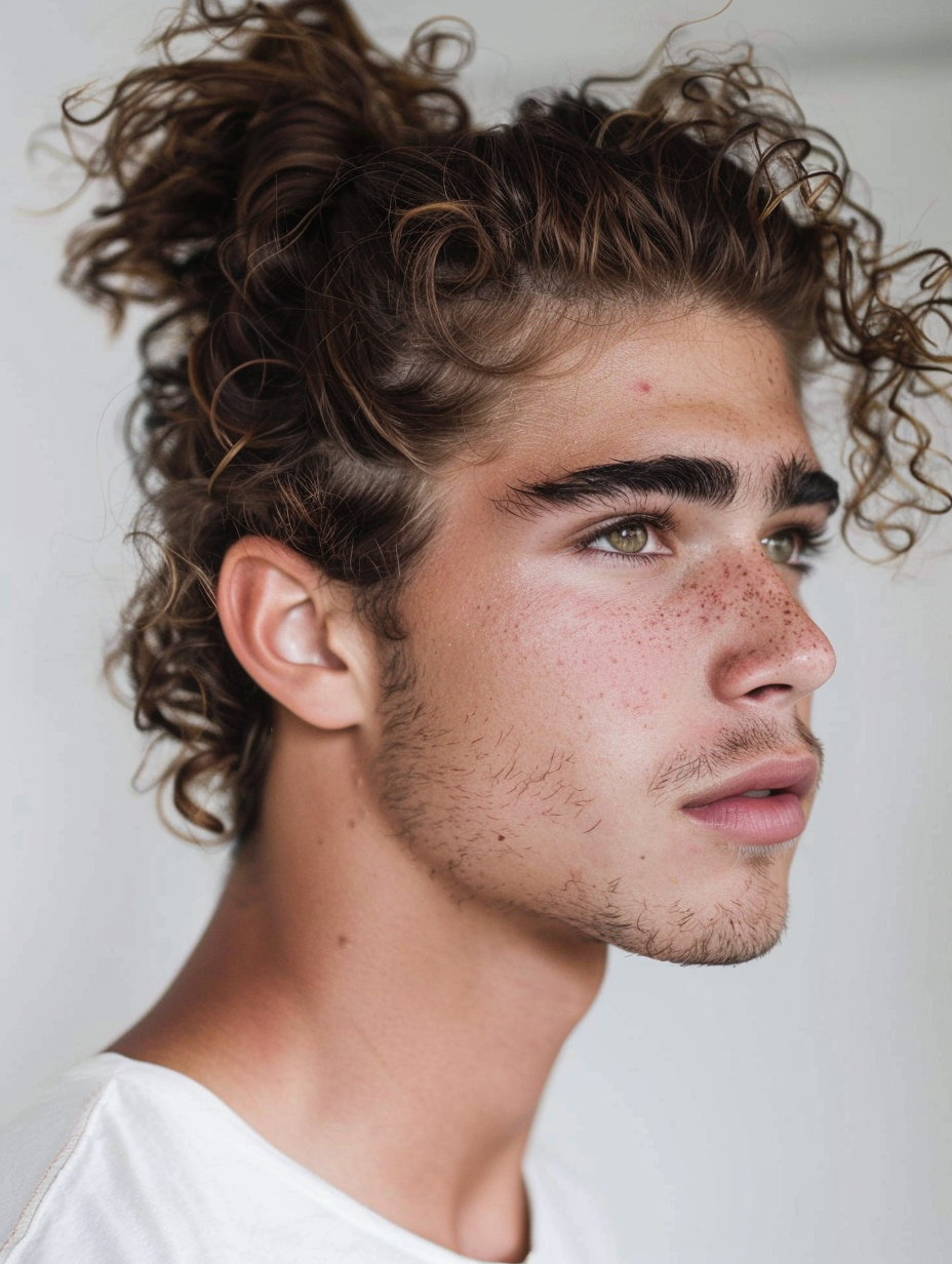 Exploring 31 Diverse Man Bun Hairstyles for Every Occasion from ...
