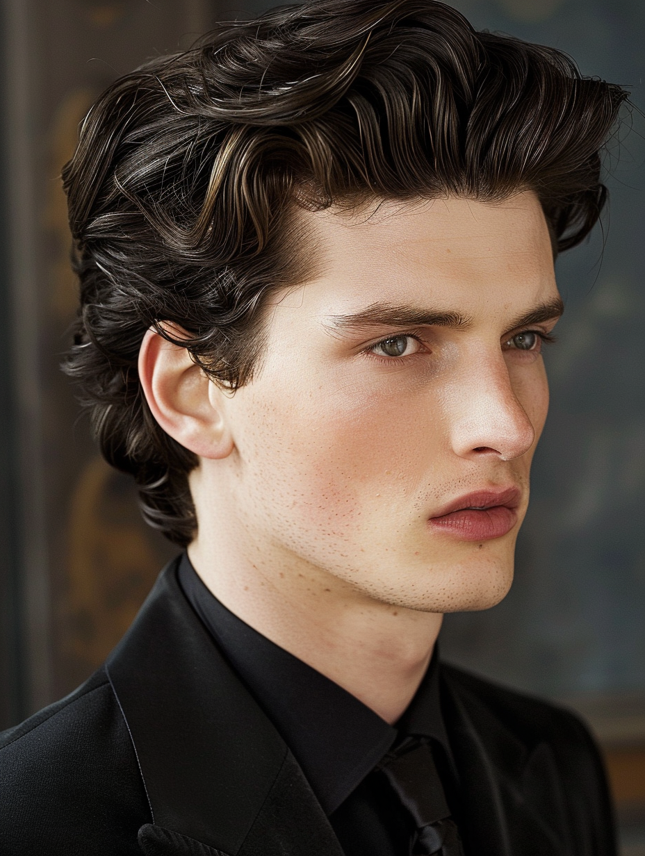 Exploring 33 Diverse Slicked Back Hair Men Styles from Classic to ...