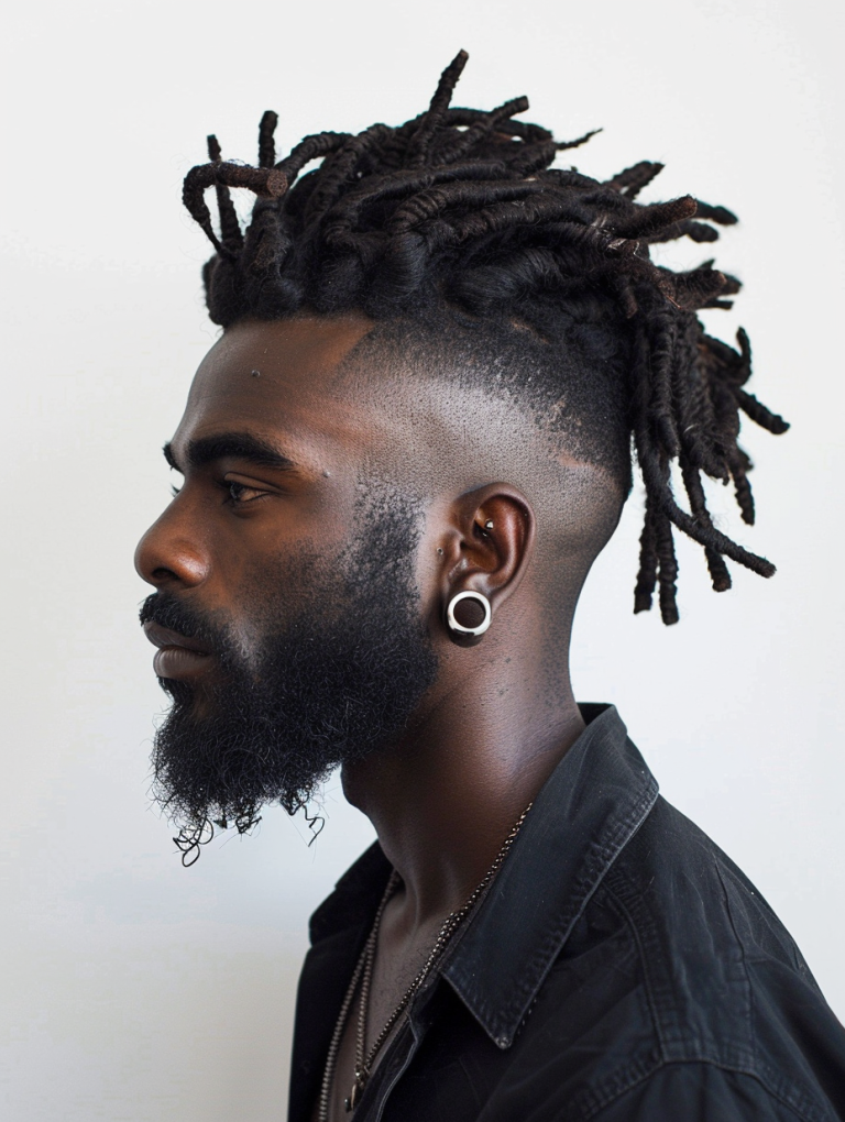 Exploring 31 Creative Dreads Styles for Black Man: From Short Locks to ...
