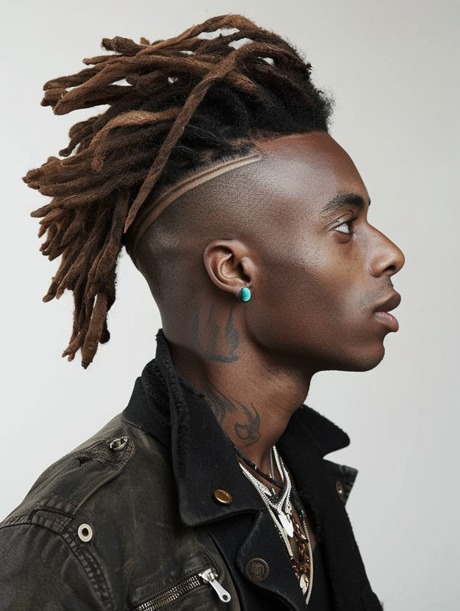 Exploring 31 Creative Dreads Styles for Black Man: From Short Locks to ...