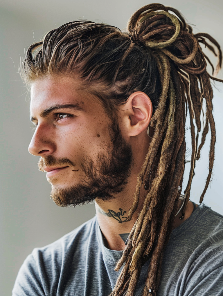 Exploring 28 Unique Dreadlocks Hairstyles for Men from Sporty Short to ...