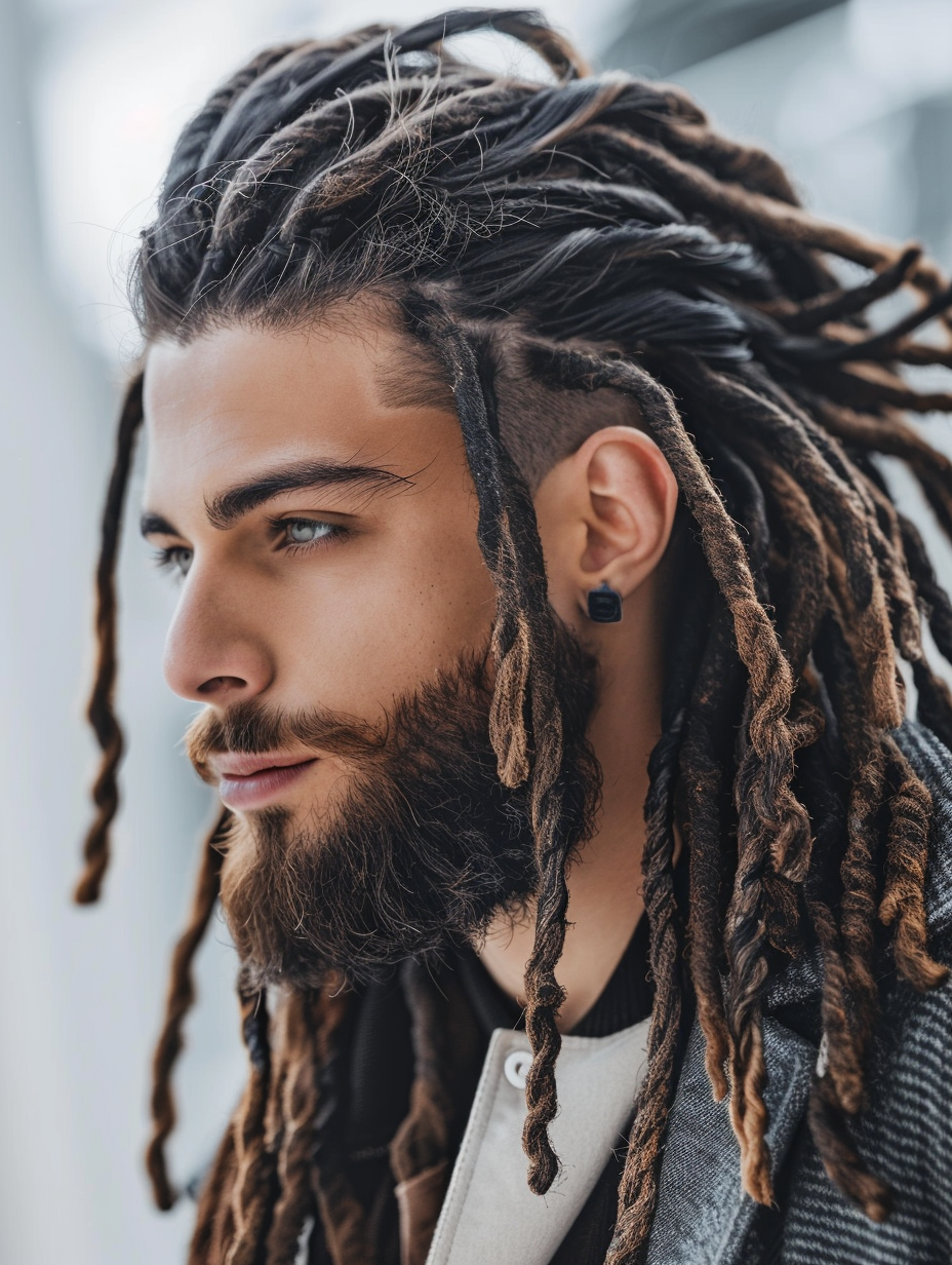Exploring 28 Unique Dreadlocks Hairstyles for Men from Sporty Short to ...