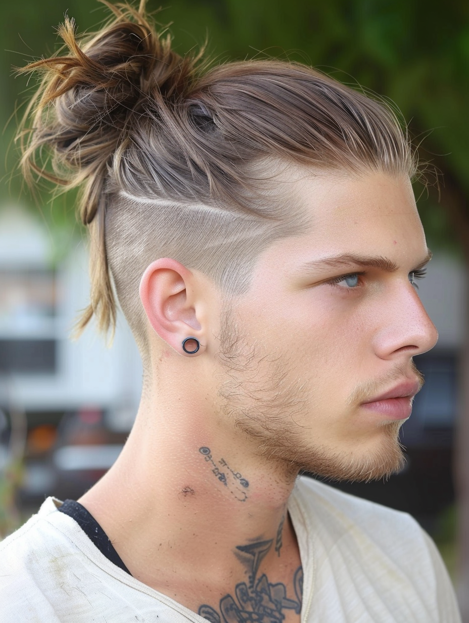 Exploring 31 Diverse Man Bun Hairstyles for Every Occasion from ...