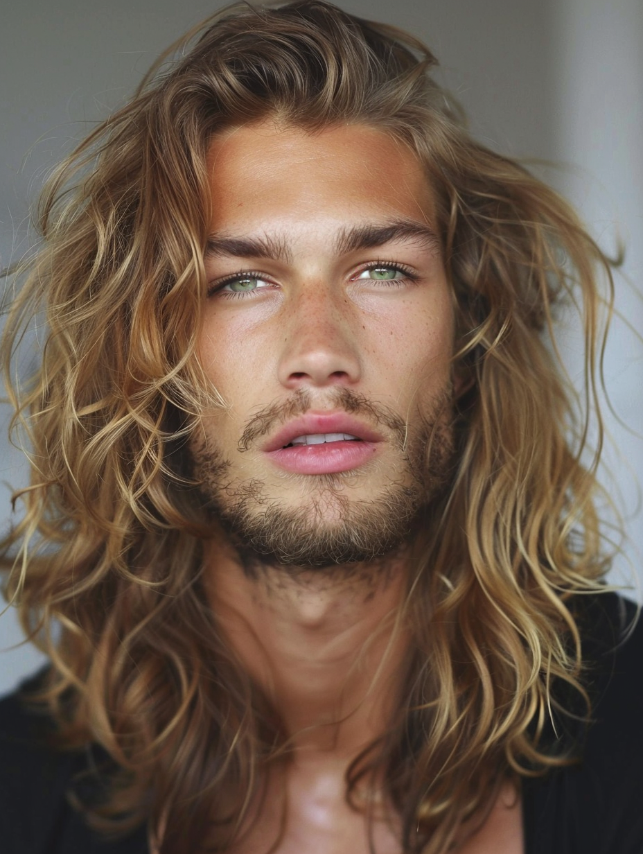 Explore 29 Wolf Cut Hairstyles Men: Long Short Mullet Korean Curly ...