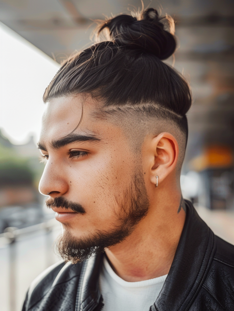 Exploring 34 Men Top Knot Hairstyle Ideas: From Elegant Wedding Looks ...
