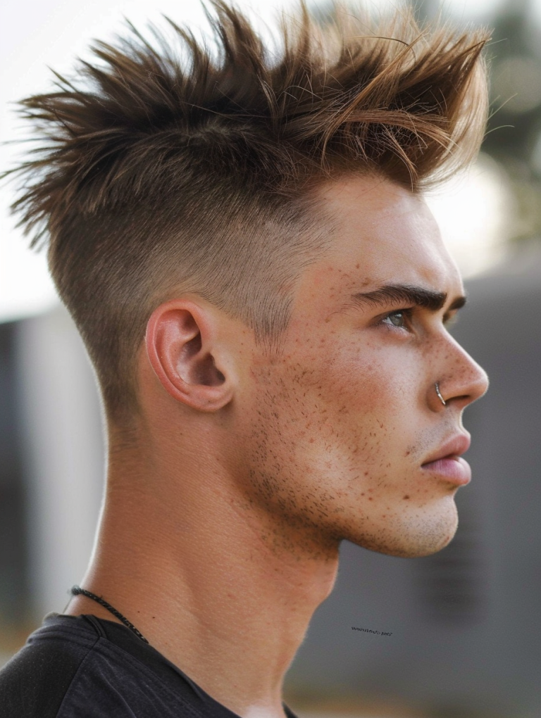 Exploring 27 Bold and Creative Mohawk Hairstyles for Men from Punk to ...