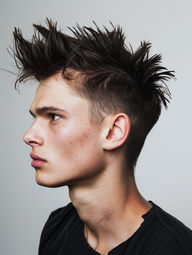 Exploring 27 Bold and Creative Mohawk Hairstyles for Men from Punk to ...