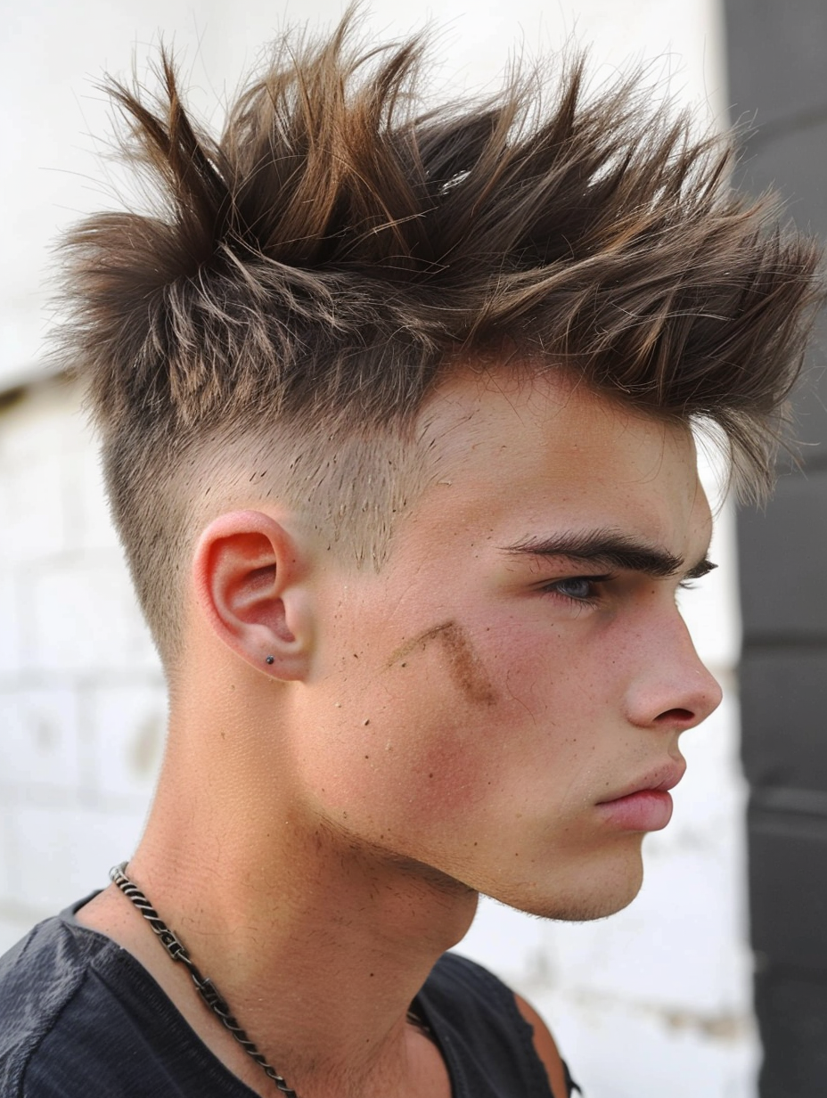 Exploring 27 Bold and Creative Mohawk Hairstyles for Men from Punk to ...